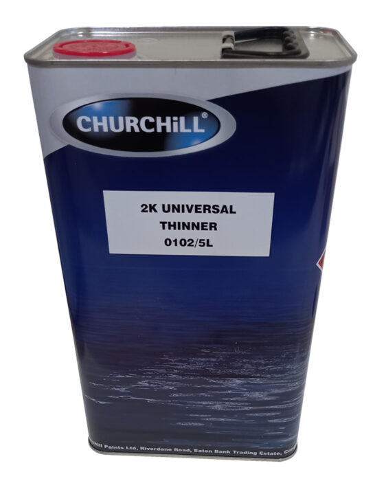 Churchill 2K Universal Thinner 5L - spray guns direct