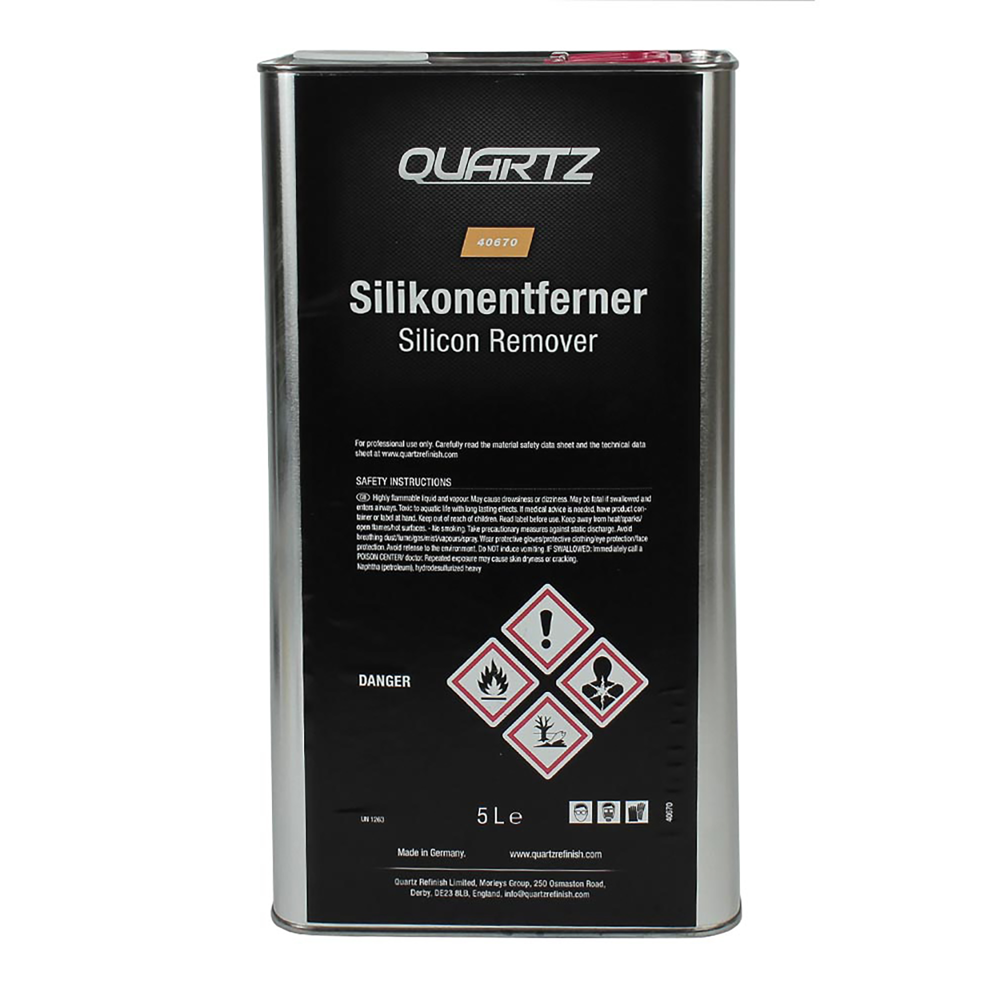 Quartz Silicon Remover (5L) (40670) – spray guns direct