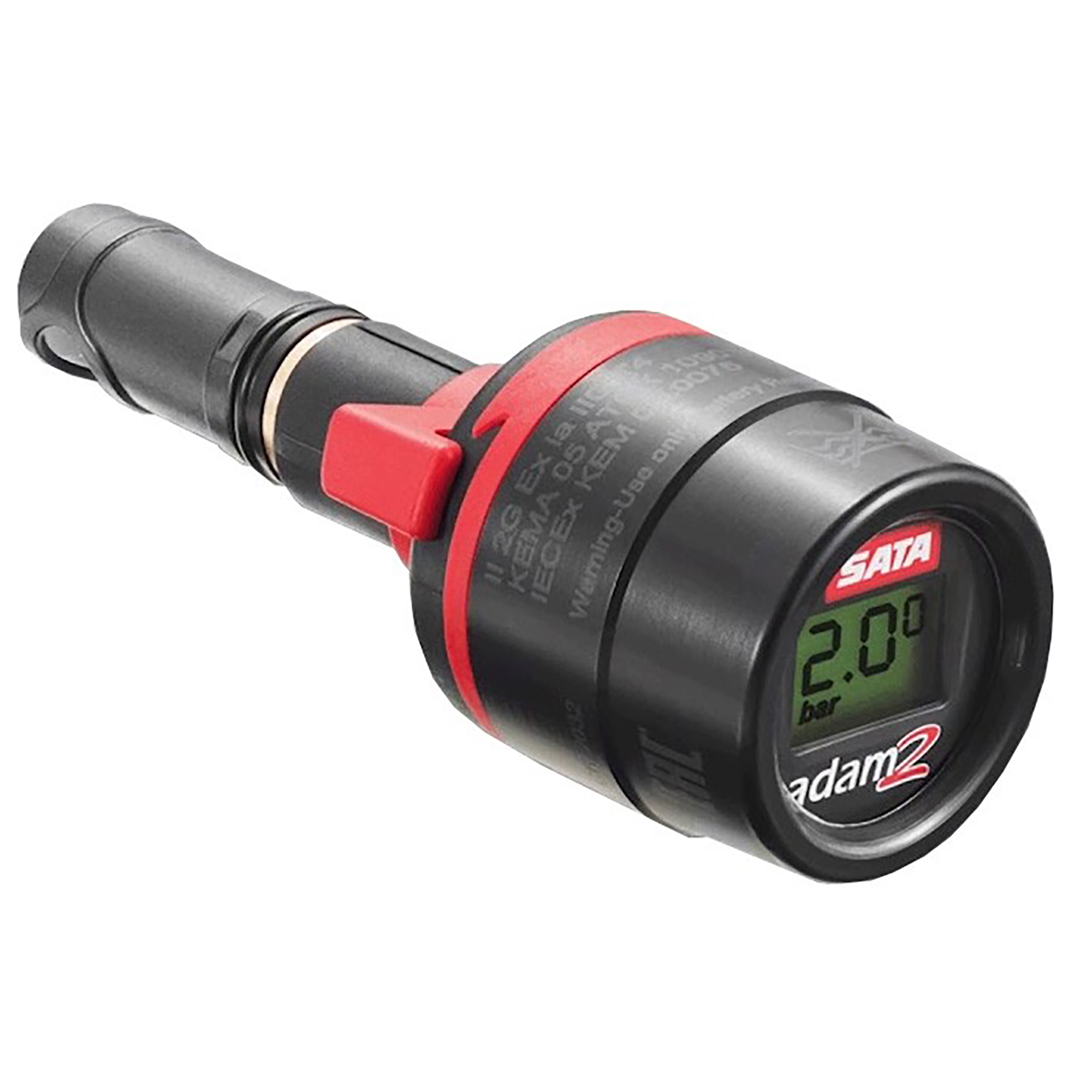 SATA Adam 2 (Black Edition) 5000 / 5500. Display is in BAR (not PSI ...