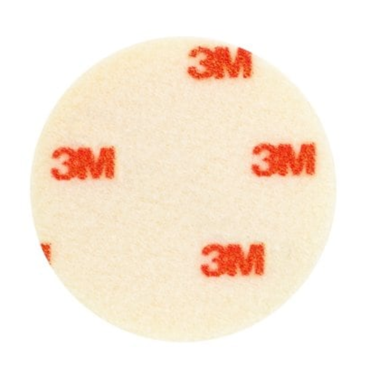 3m yellow polishing pads (75mm, pack of 4)