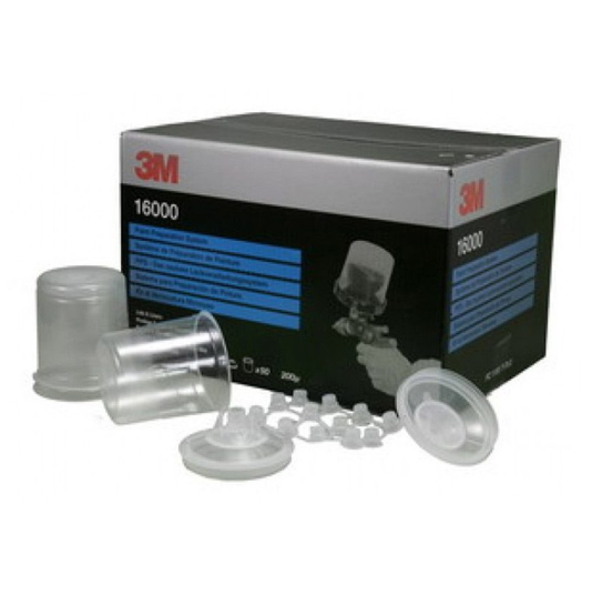 3M PPS 650ml Standard Kit (125 or 200 Micron, Pack of 50) – spray guns ...