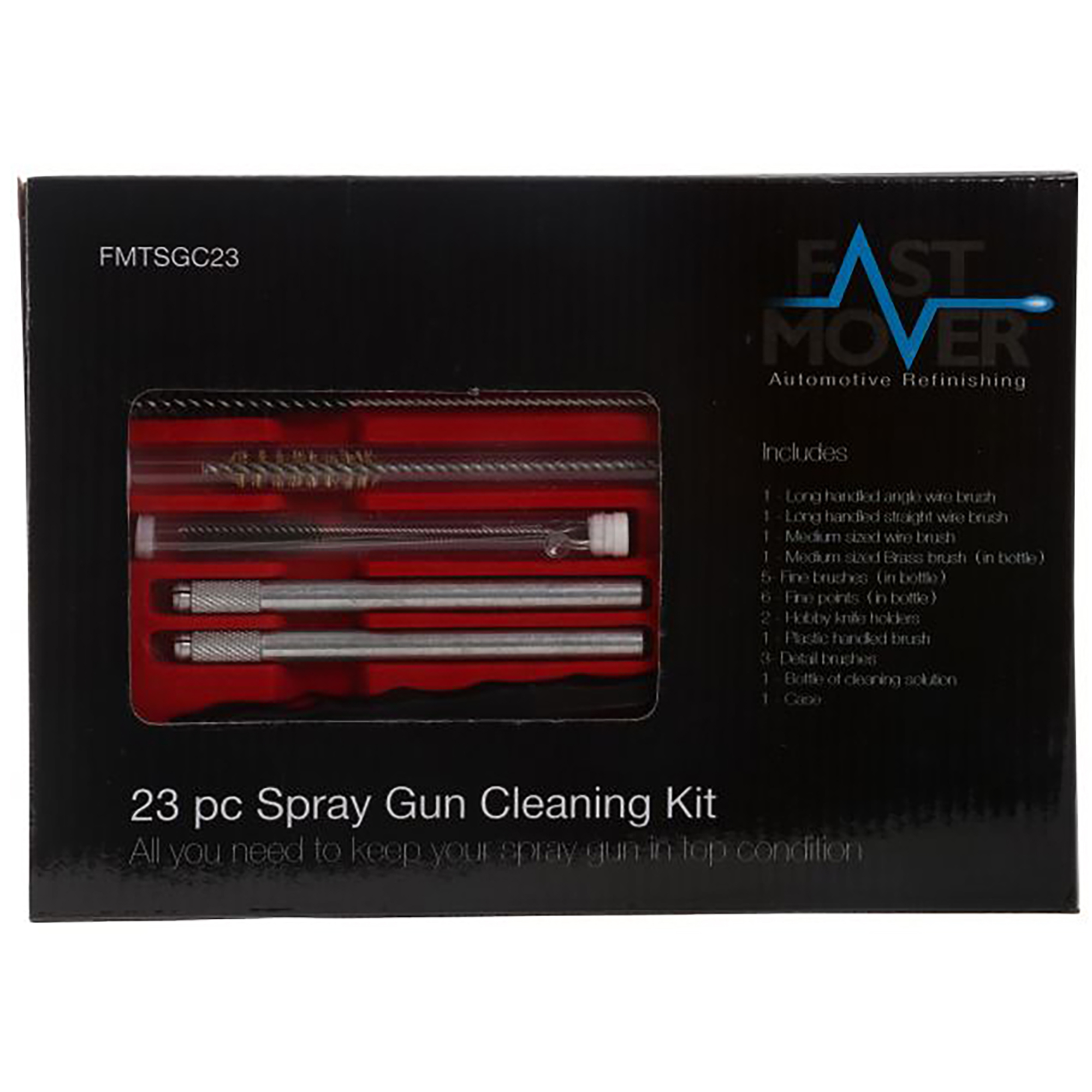 Fast Mover Master Spray Gun Cleaning Kit (CBK-003) – spray guns direct