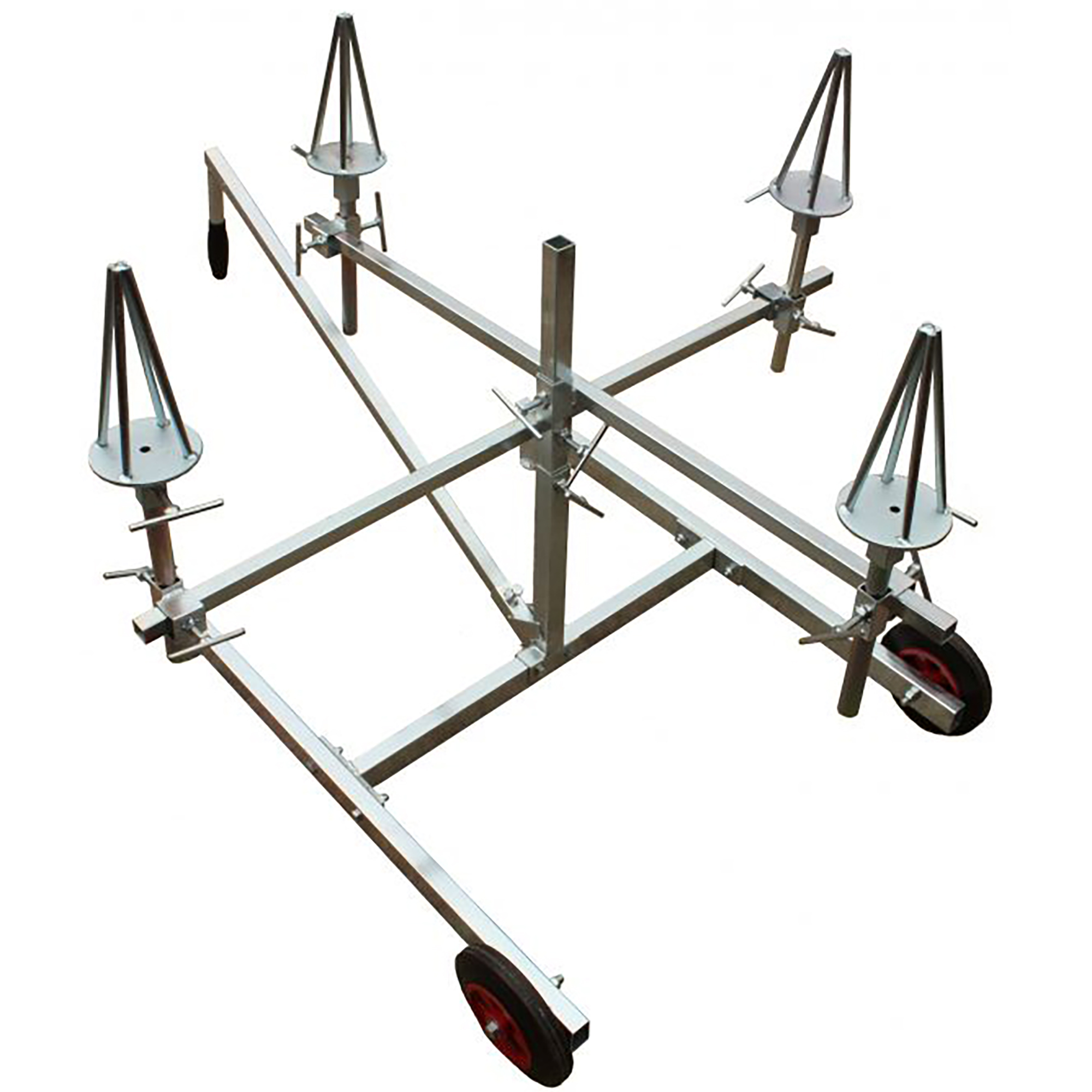 Fast Mover FMT1800 Mobile Alloy Wheel Stand for Painting