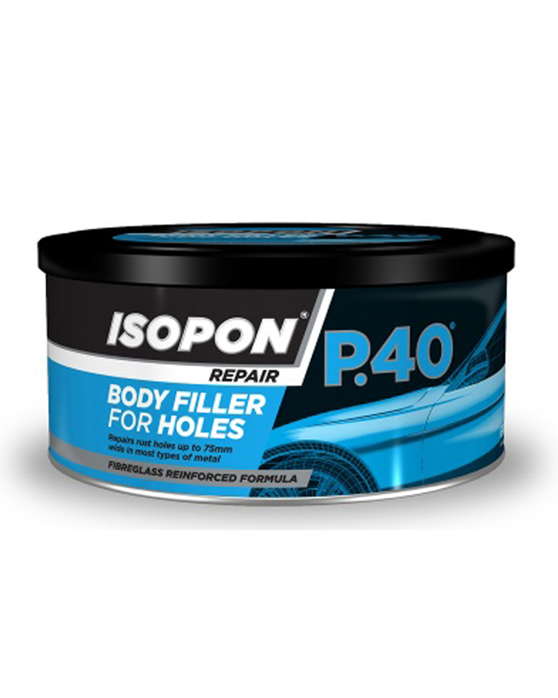 upol isopon p40 glass fibre repair paste (250ml)