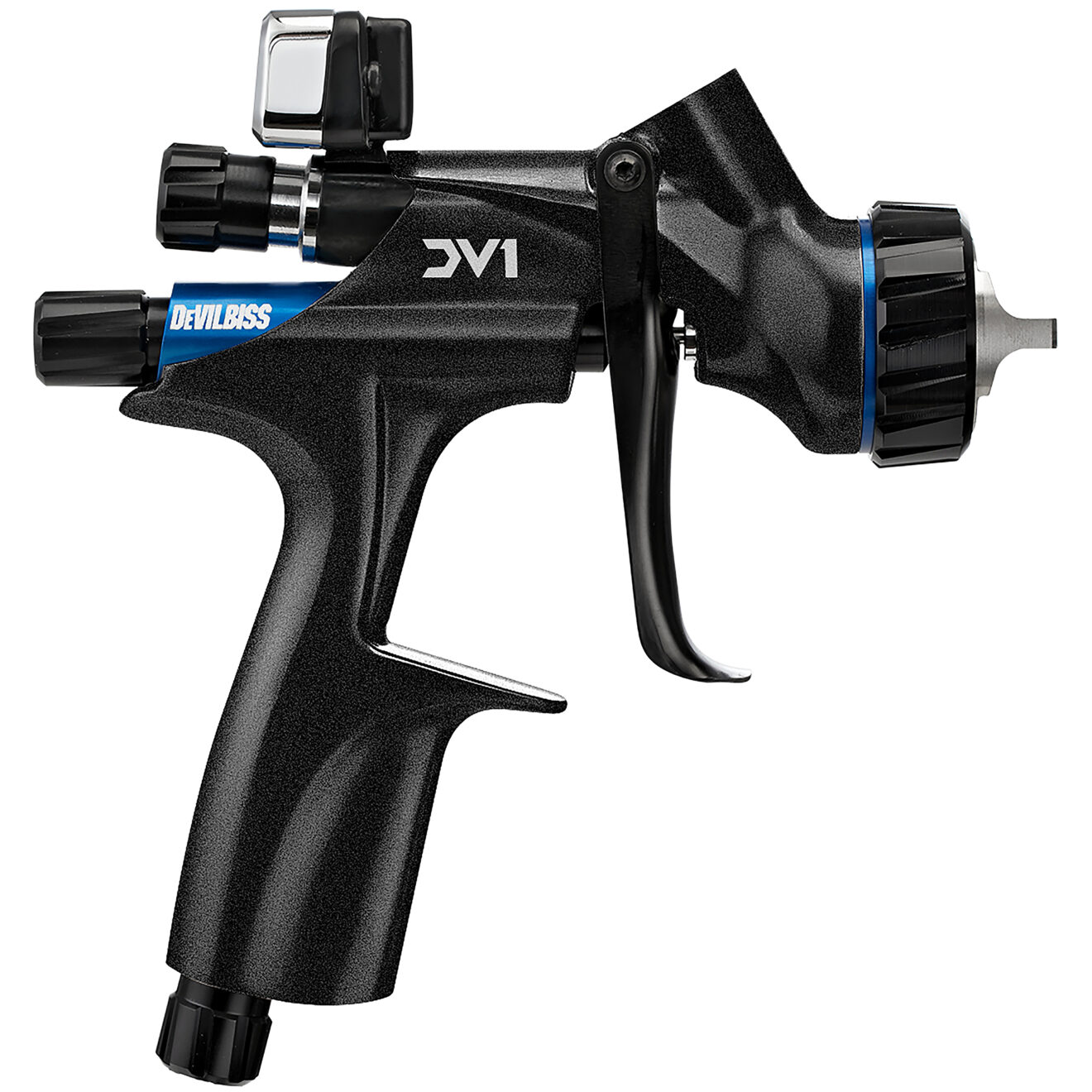 DeVilbiss DV1 Digital Spray Gun (New Revolution DV1-B / DV1-B+ Aircaps ...