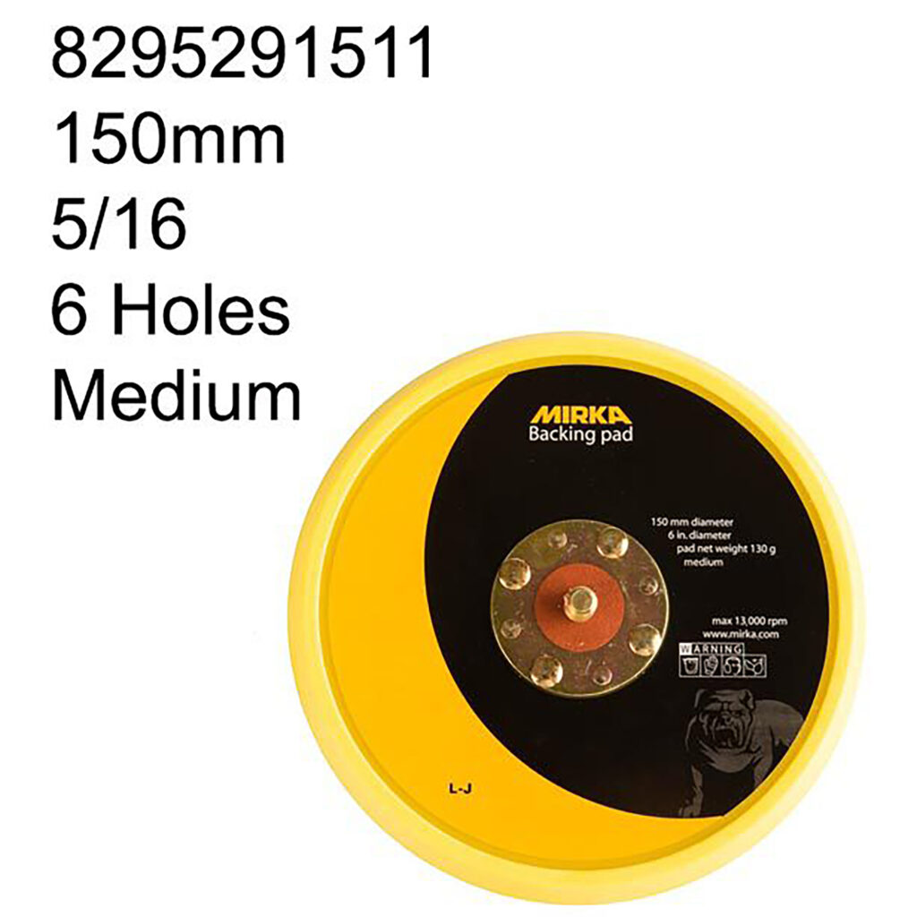 Mirka Backing Pads (Grip) (See dropdown for options) – spray guns direct