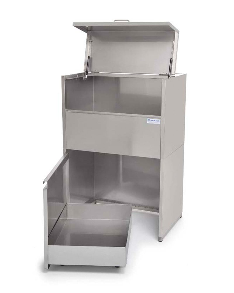 hamach high model paint waste container