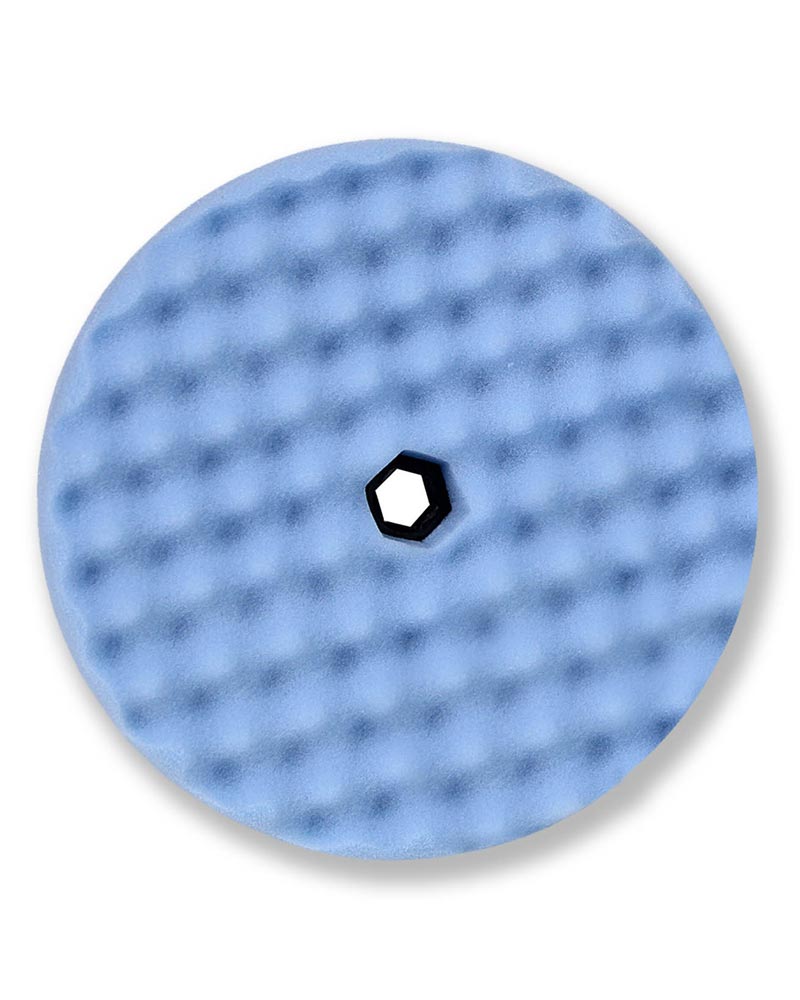 3m quick connect double sided high gloss convoluted foam polishing pad ...