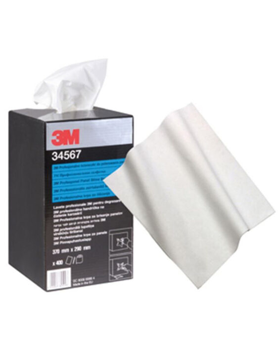 3M Professional Panel Wipes (Box of 400)
