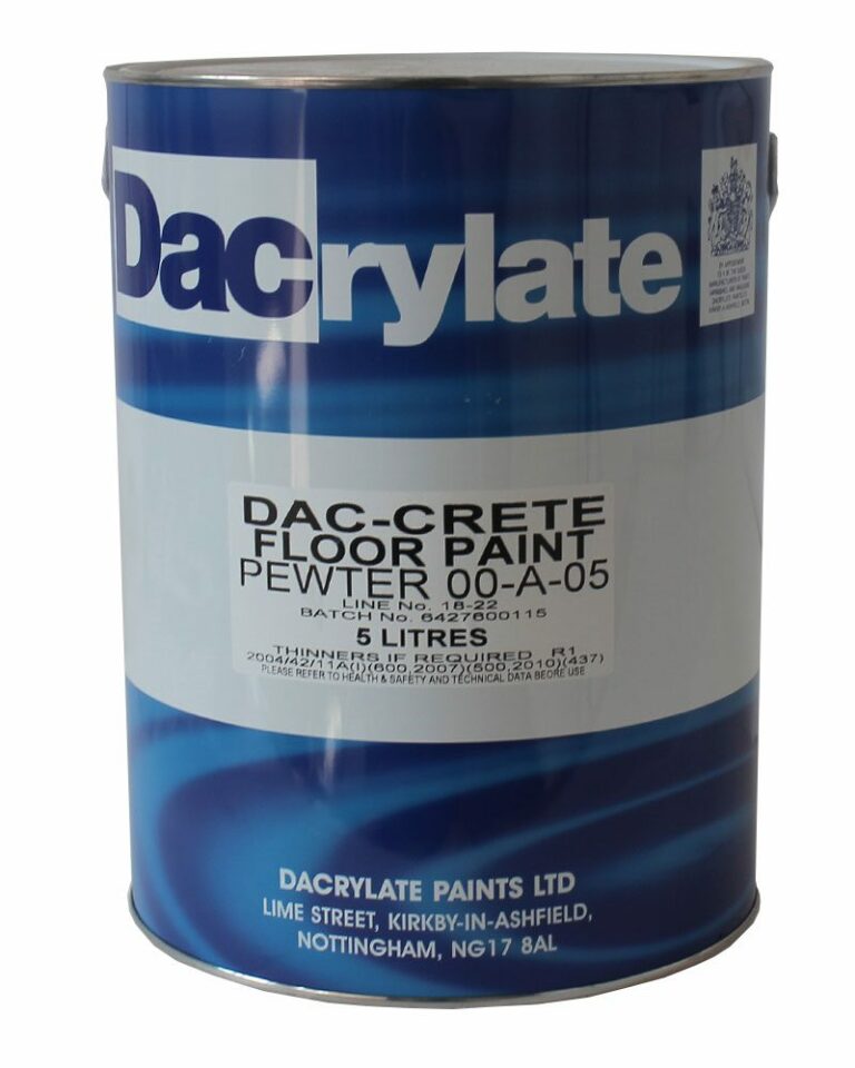 dacrylate floor paint available from SpraygunsDirect