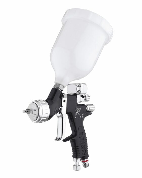 DeVilbiss GTi Pro LITE Digital Gravity Feed Spray gun