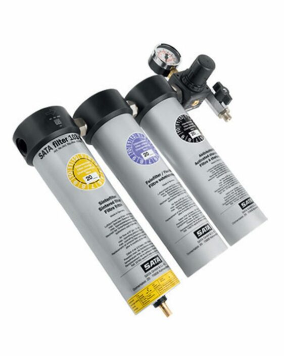 SATA Filter 103 Prep Triple Stage Sintered Fine and Activated Charcoal ...