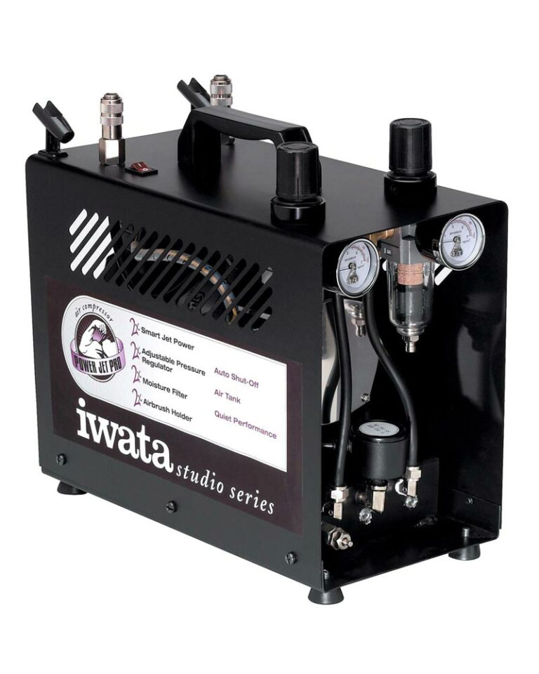 Iwata Power Jet Pro IS-975 Oil-Free Mini Compressor (C-IW-POWERP ...