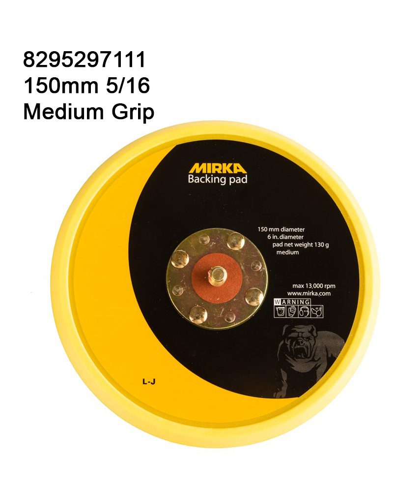 Mirka Backing Pads (Grip) (See dropdown for options) - SpraygunsDirect ...