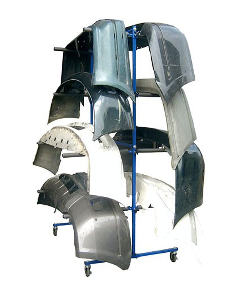 Power-TEC Mobile Double Bumper Rack (91177)