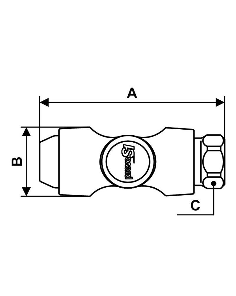 Prevost BSI 06 Female British/Standard Coupling