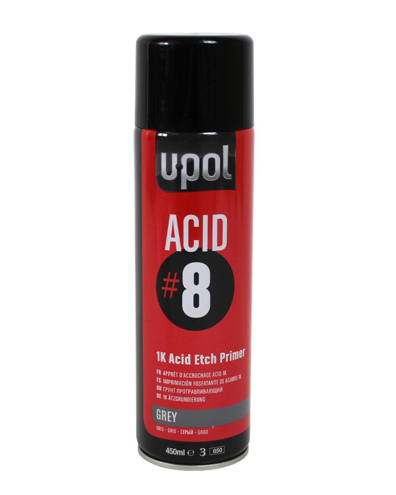 U-POL Acid #8: Acid Etch Primer (450ml)