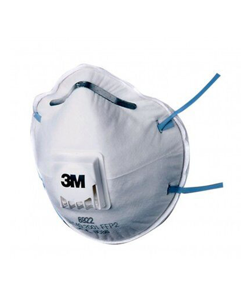 3M FFP2 Mask Disposable Valved Respirator - SpraygunsDirect.co.uk