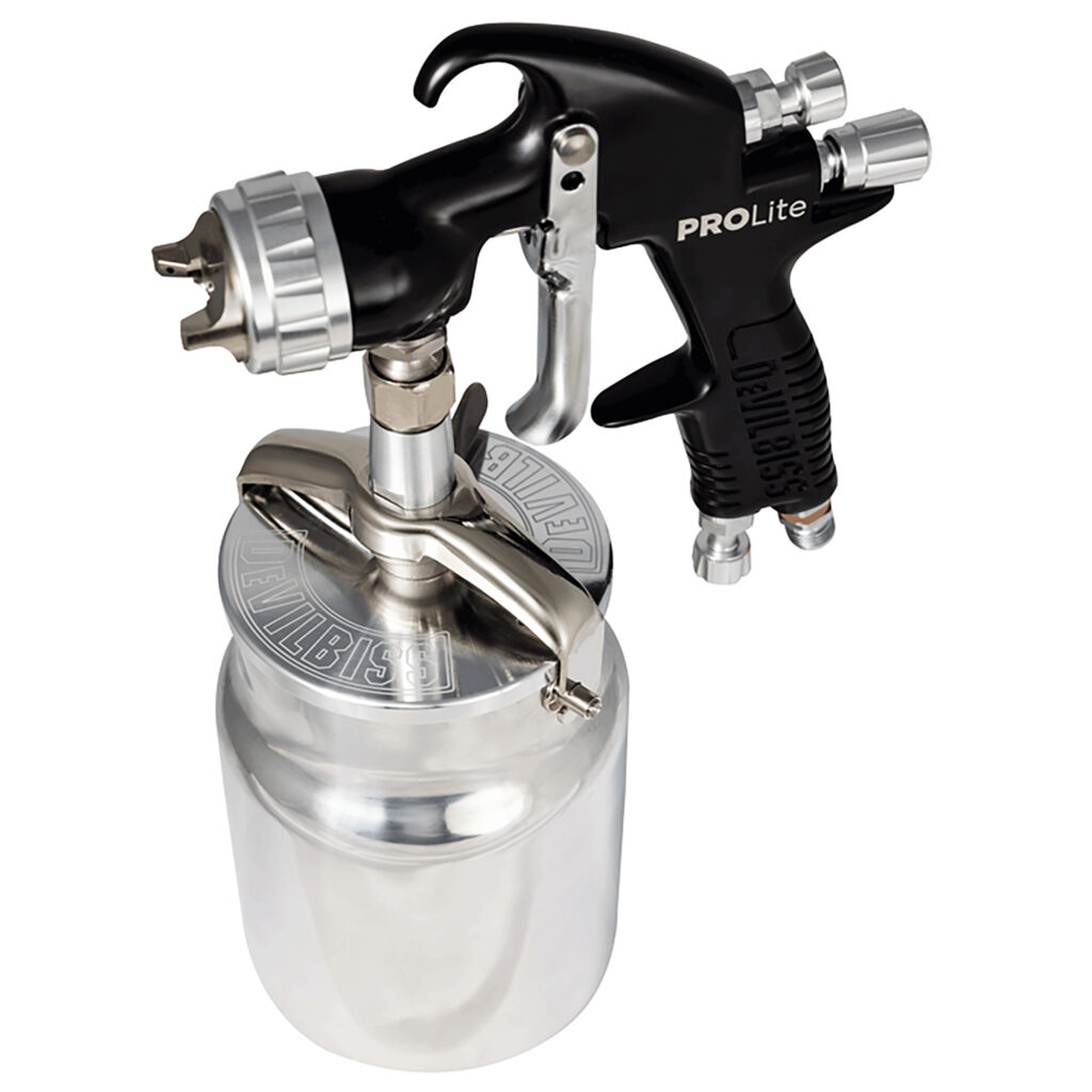DeVilbiss PROLite Suction Spray Gun (Formerly known as GTI PRO LITE ...