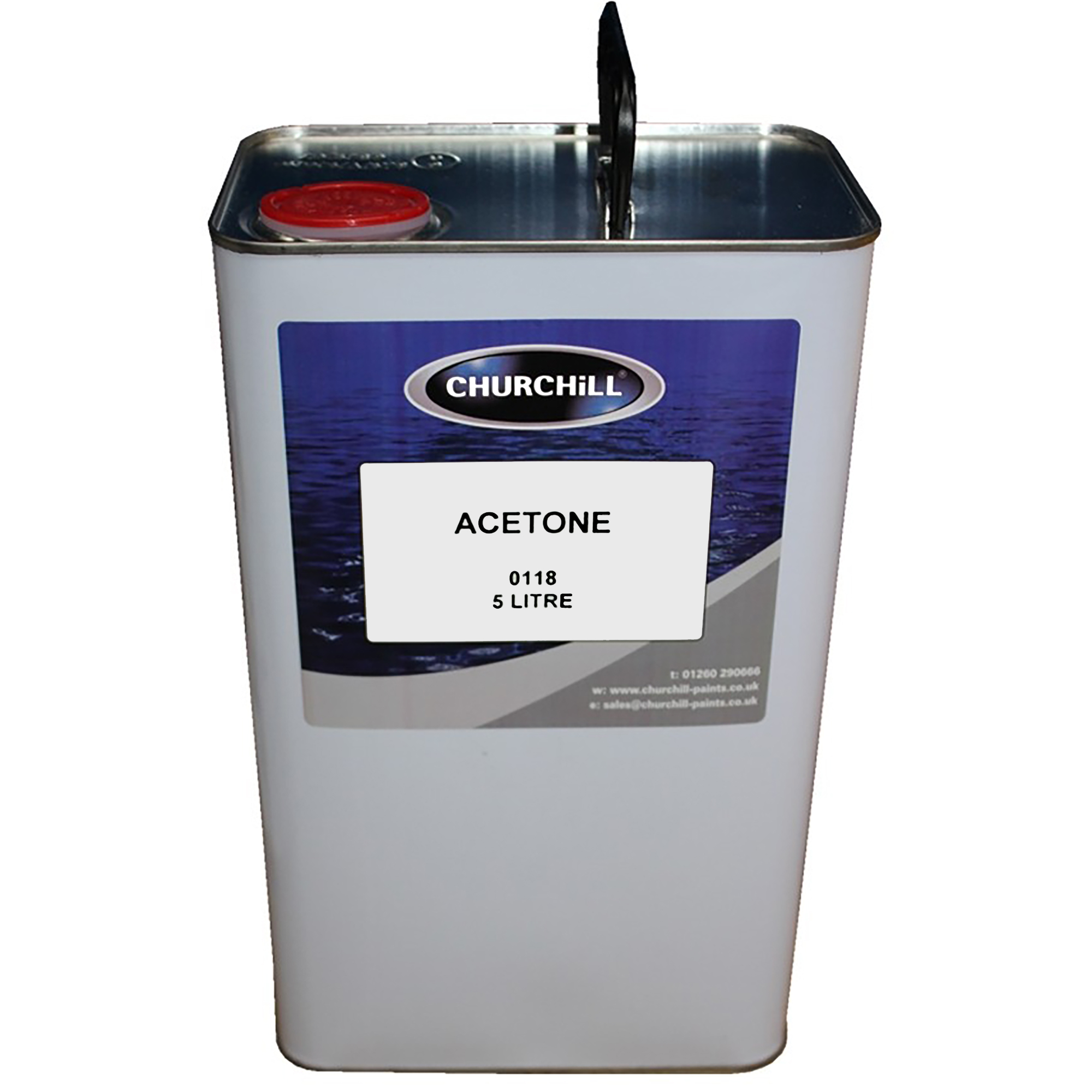 Churchill Acetone 5L (0118) – spray guns direct