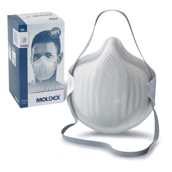Moldex 2400 FFP2 Plus Relief From Organic Vapors Particulate Respirator ...