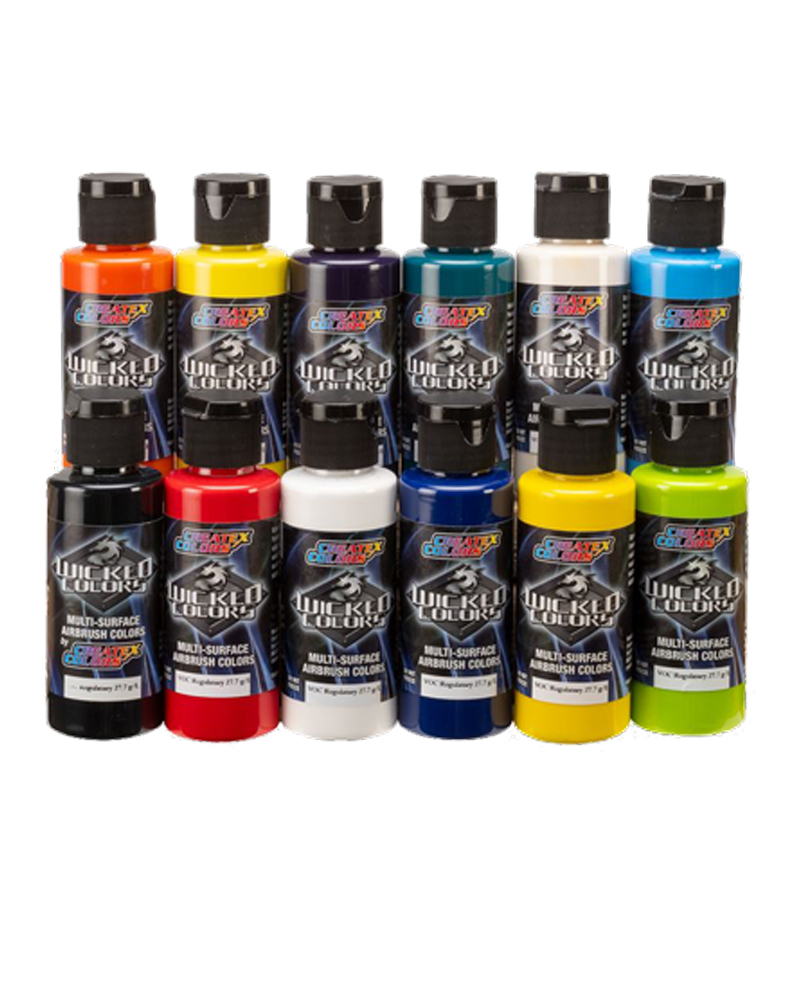 Createx Wicked Colors Set - SpraygunsDirect.co.uk