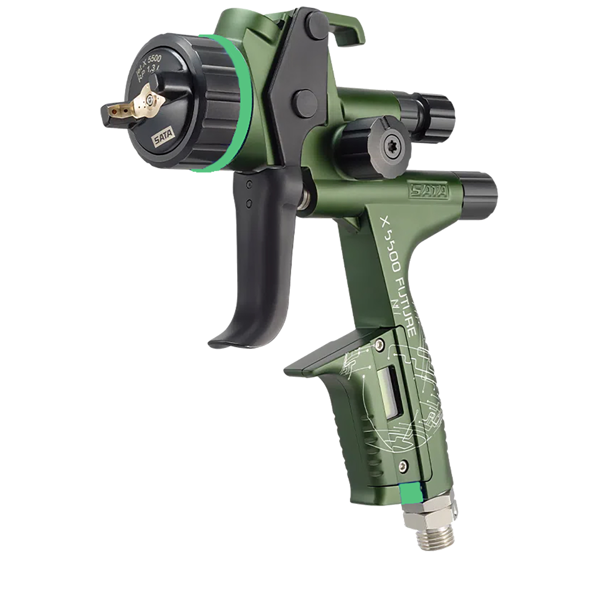 SATA X 5500 RP/HVLP Future Non Digital *bar nozzle | RPS Multipurpose cup 0.6* – spray guns direct