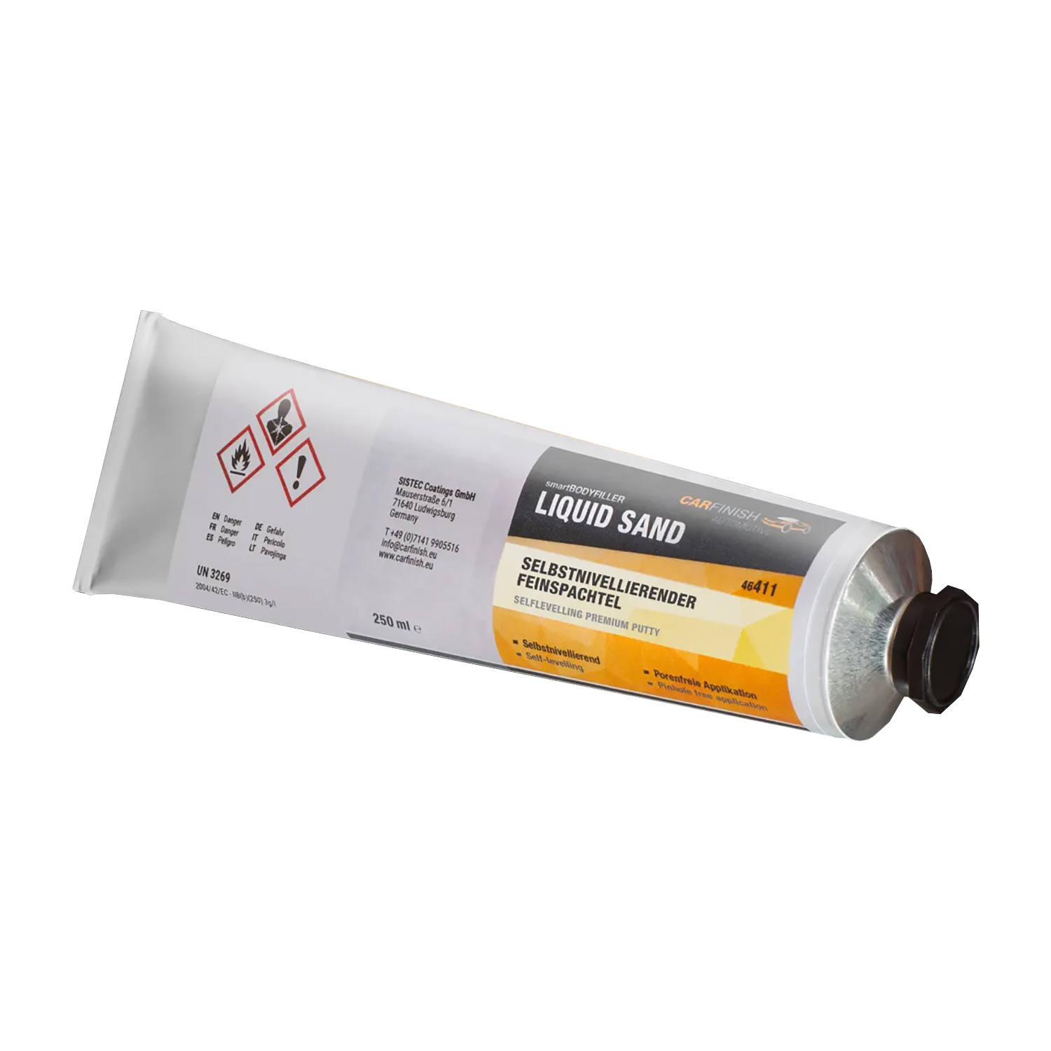 CarFinish Bodyfiller Liquid Sand - 250 ml (DI 00 46411 0) - spray guns ...