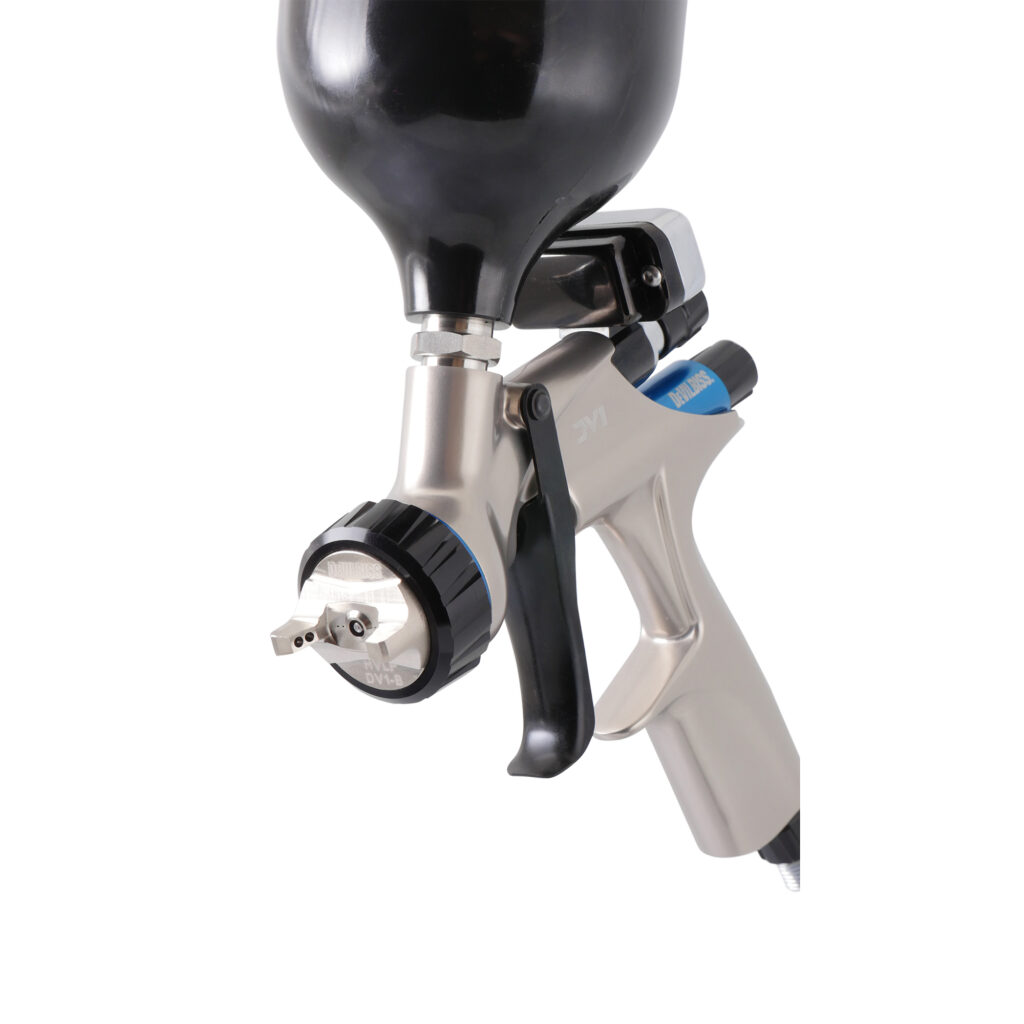 DeVilbiss DV1 Original Premier Limited Silver/Olive Digital Basecoat ...