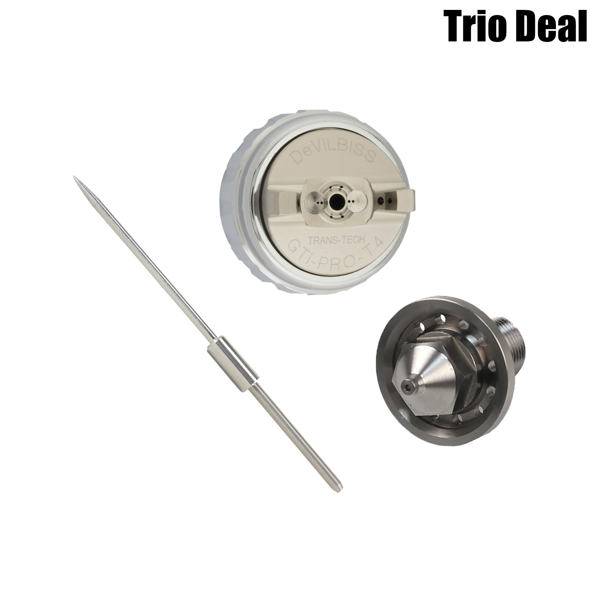 DeVilbiss Trio Deal for GTi Pro Pressure – spray guns direct
